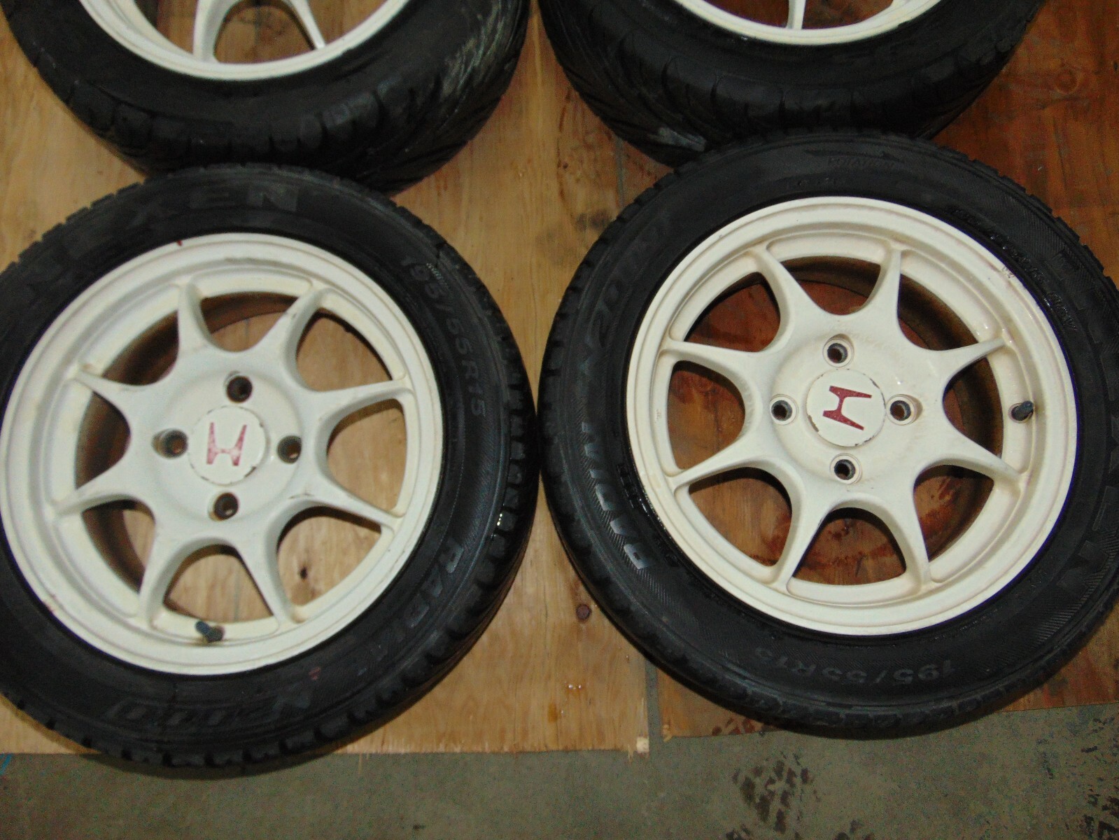 195-55-15 ACURA INTEGRA DC2 B18C TYPE R MAG WHEELS 4X114.3 OFFSET 50 ...