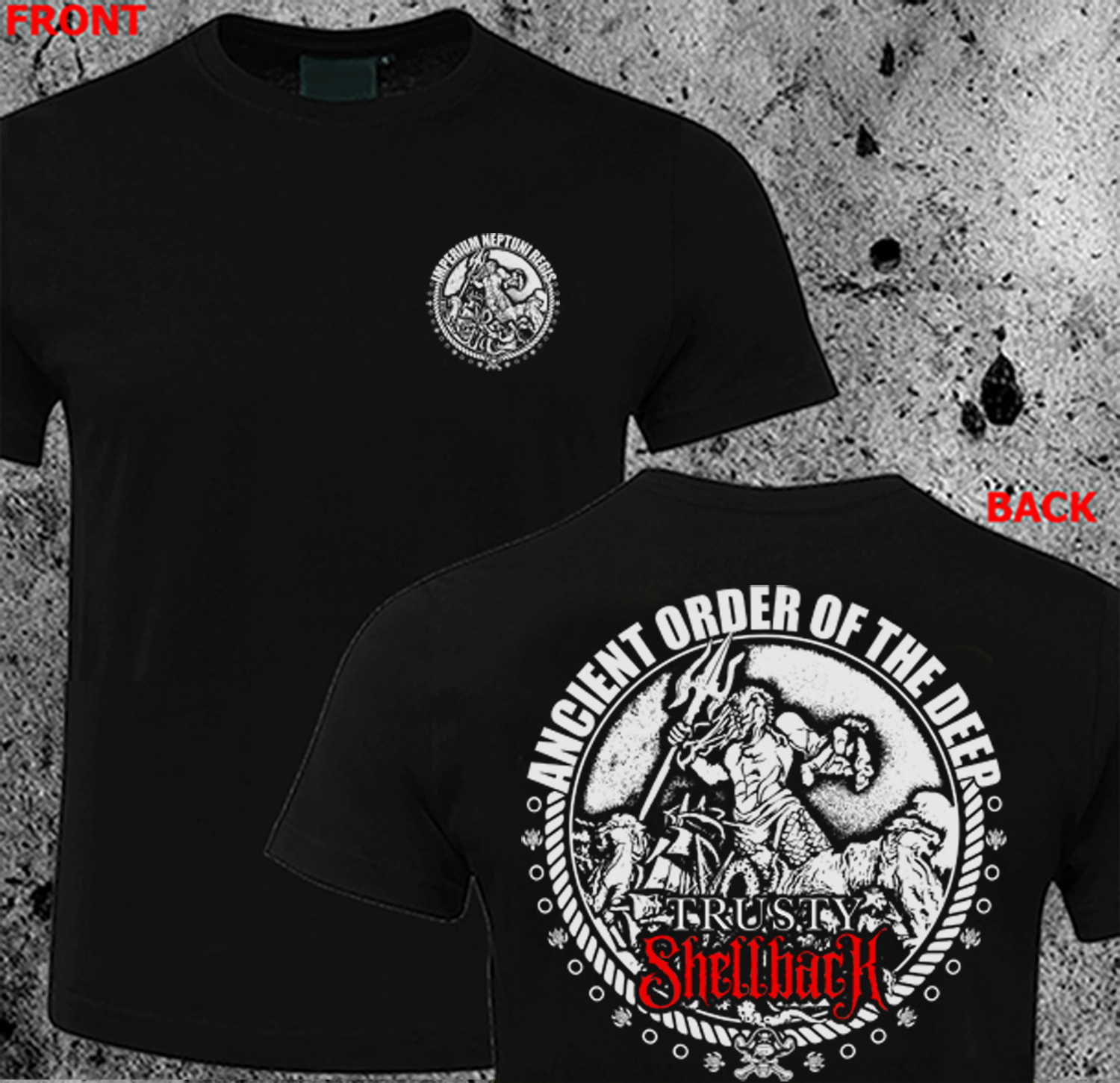 NEW U.S. Navy Trusty Shellback Challenge Tee | eBay