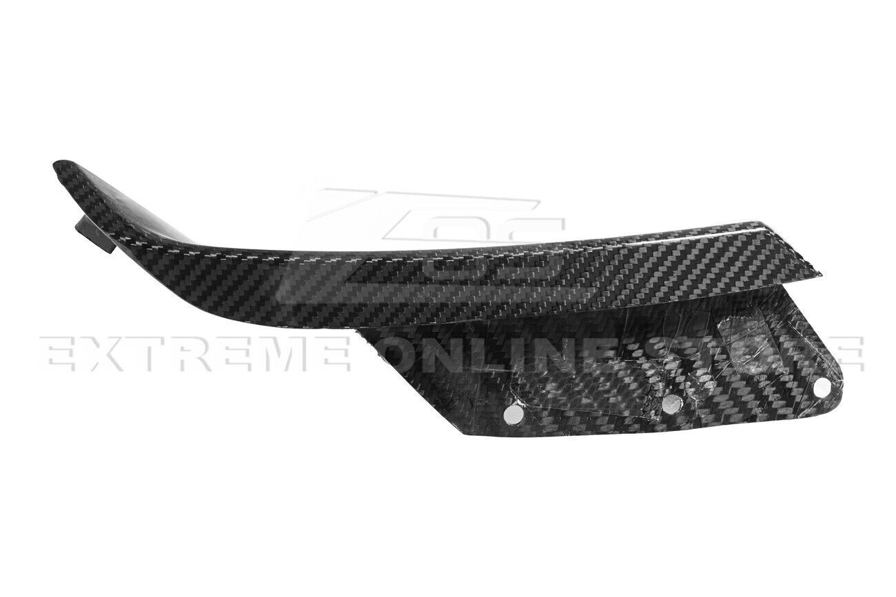 Side Brake Scoop Vent CARBON FIBER Covers For 14-19 Corvette C7 Z06 ...
