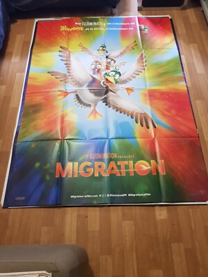 AFFICHE CINEMA 120x160,MIGRATION | eBay