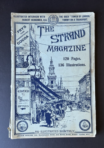 THE STRAND MAGAZINE; April 1900 Vol 19 George Newnes Offices | eBay