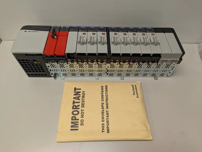 Allen Bradley 1756 ControlLogix 13-Slot Full Rack 1756-L62S, 1756-LSP ...