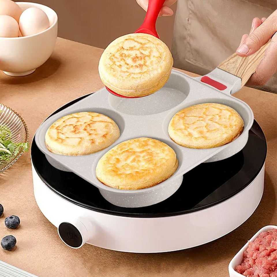 Multifunctional Frying Pan Non-stick Breakfast Egg Pans Cookers Skillet ...