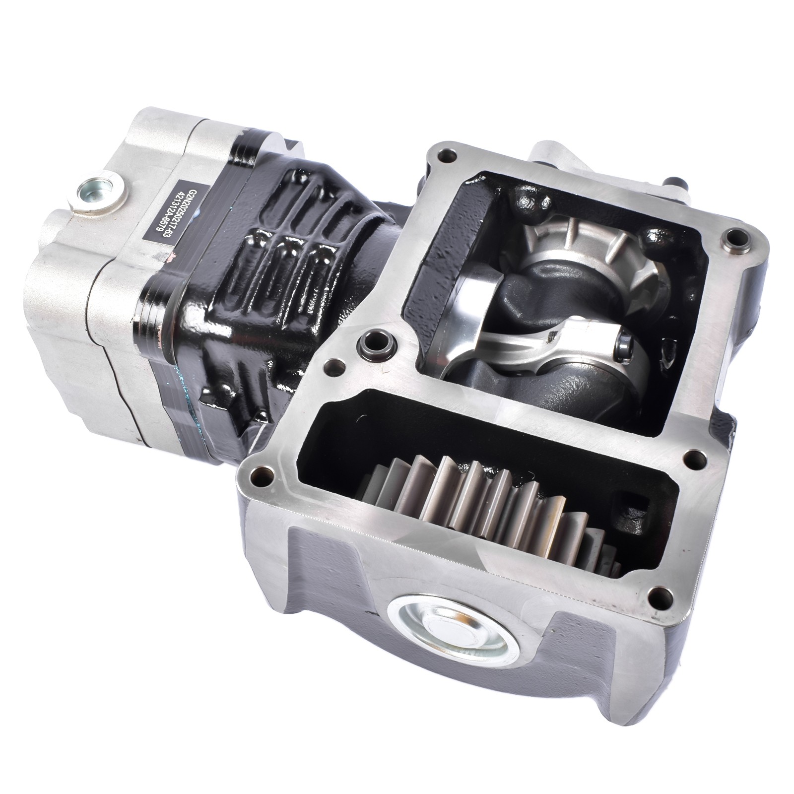 3709920C92 For Navistar MaxxForce 11L/13L Air Brake Compressor K042162 ...