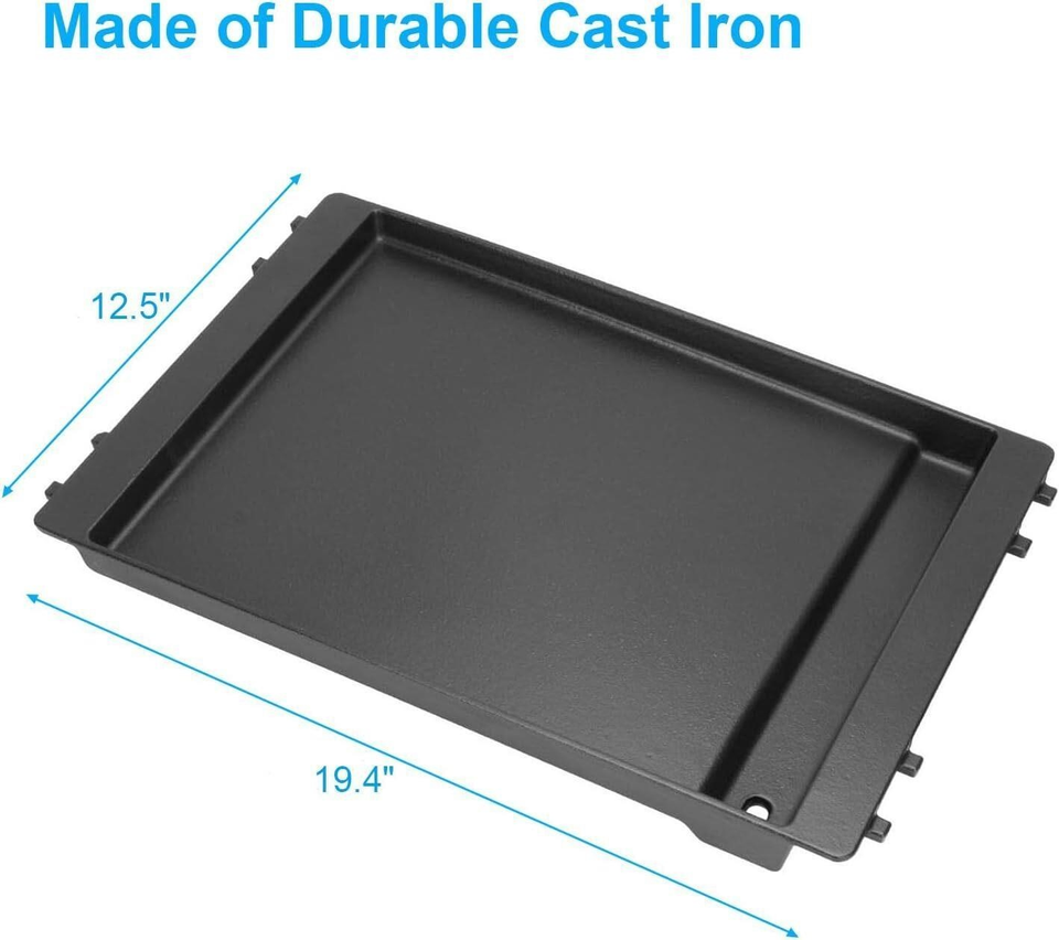 7566 CAST IRON GRIDDLE PAN FOR WEBER GENESIS 300 SERIES-NEW IN BOX!! | eBay