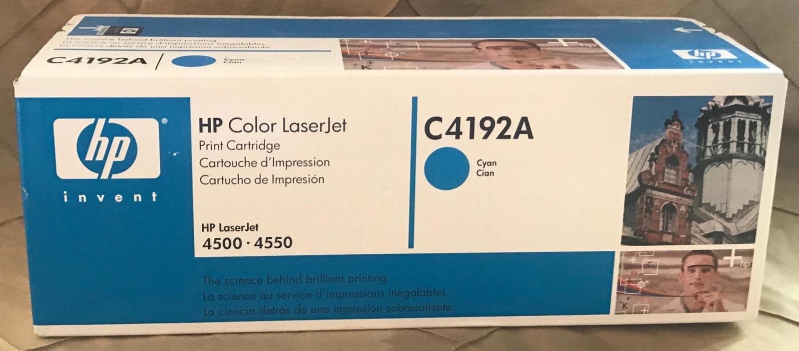 Genuine HP C4192A Blue Toner for Color Laser Jet 4500 4550 Nib | eBay