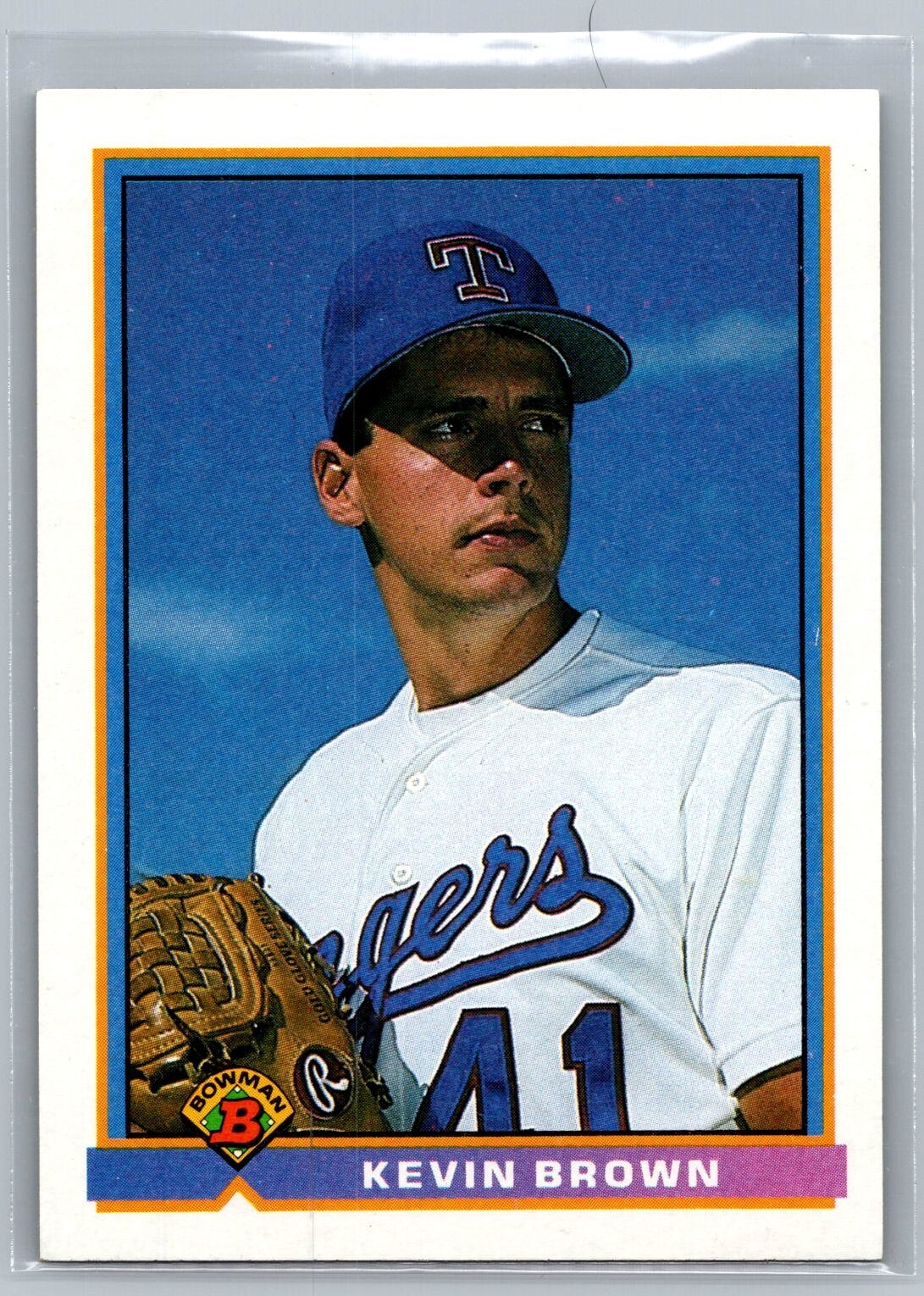 1991 TOPPS BOWMAN CARD # 274 Kevin Brown - Texas Rangers | eBay