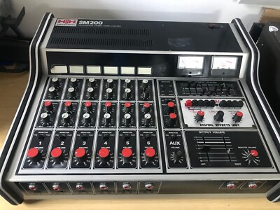 HH electronic SM200 professional stereo mixer amplifier Heavy Duty ...