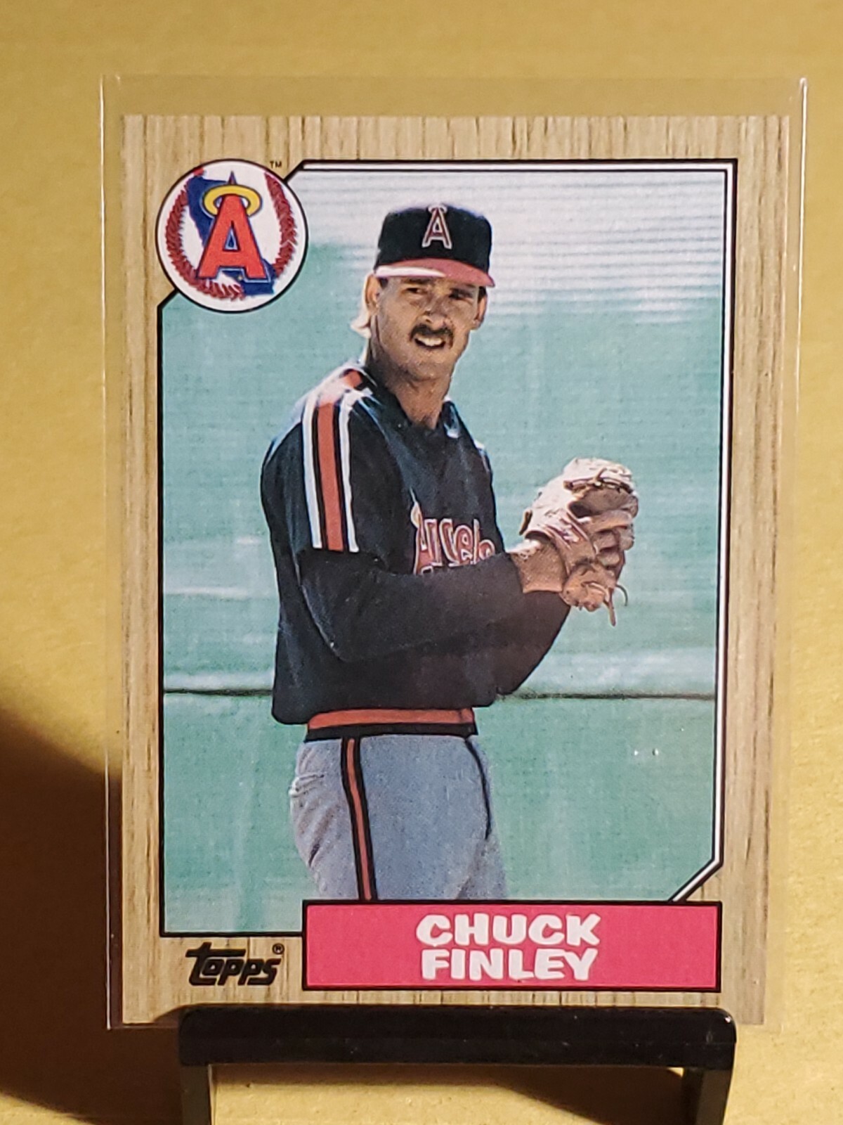 1987 Topps Chuck Finley #446 Rookie Los Angeles Angles RC MLB | eBay