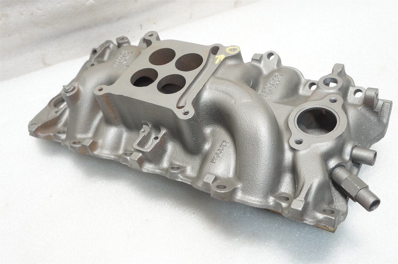 1966 427 Corvette BBC Holley Iron Intake 3866948 A-3-6 /RF4/ | eBay