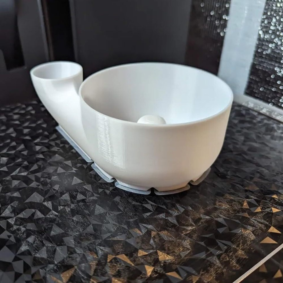 3D-Printed Hydro Bowl - Food-grade materials,automatic fruit washer ...