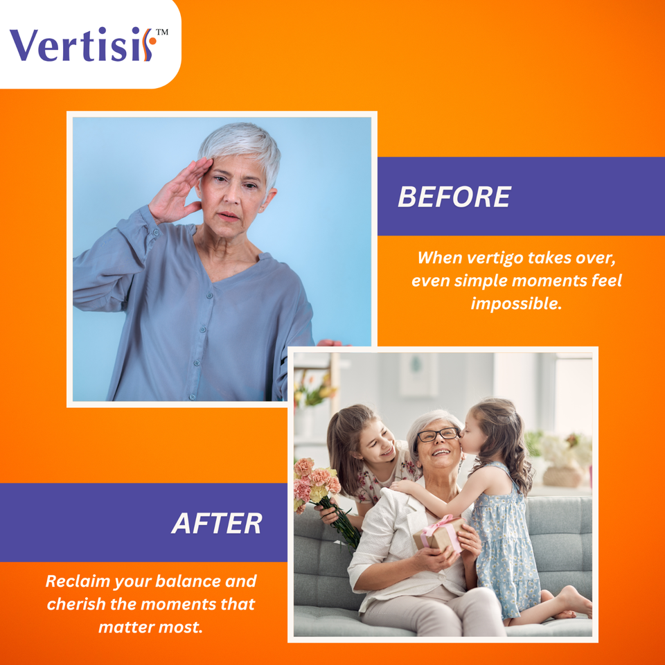 Vertisil All Natural Relief for Vertigo Dizziness & Motion Sickness 60 ...