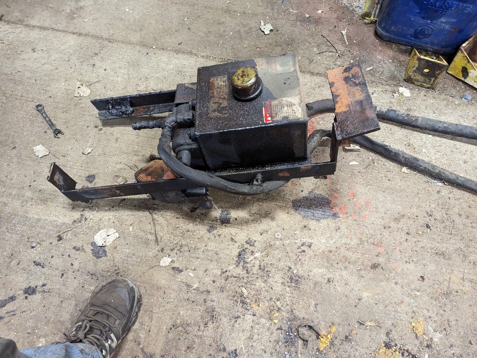 Muncie power take off PTO hydraulic pump spool valve dump International ...