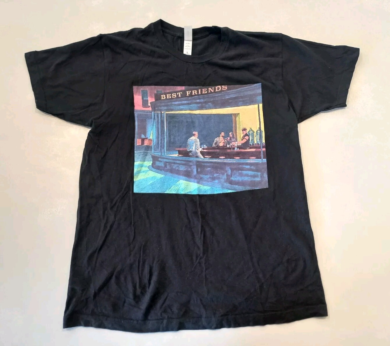 AEW BEST FRIENDS Nighthawks Pt 2 T Shirt Mens Size L … - Gem