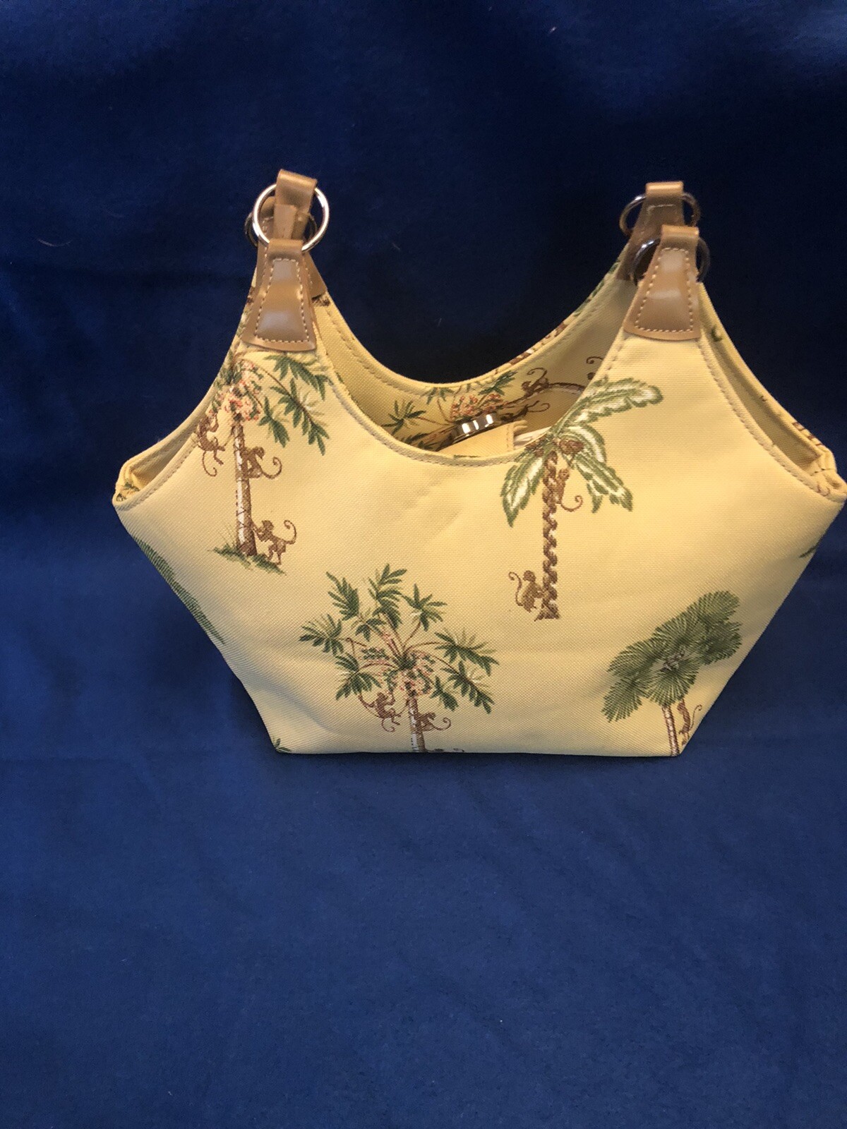 Festival Vintage Palm Tree Purse - Gem