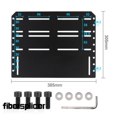 Simplayer Aluminum Alloy Sim Racing Pedal Mounting Plate (Base Plate ...