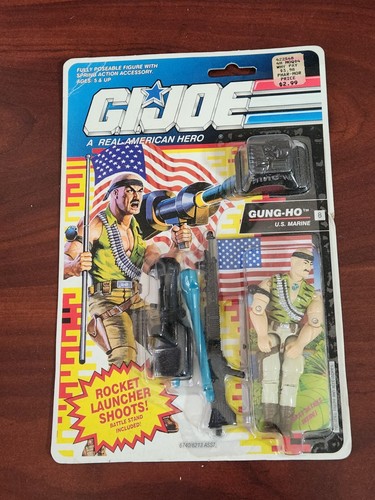 Vintage GI Joe ARAH Gung-Ho 3.75" Action Figure 1991 Hasbro New 12 Back ...