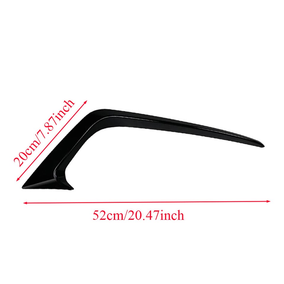 Headlight Eyebrow Cover Trim For Ford Fiesta ST MK7 Headlight Eyebrows ...