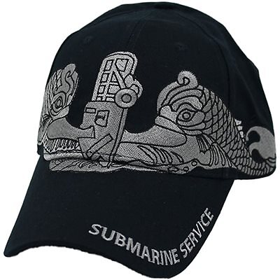 Submarine Service Embroidered Emblem Blue Baseball Cap Hat Official ...