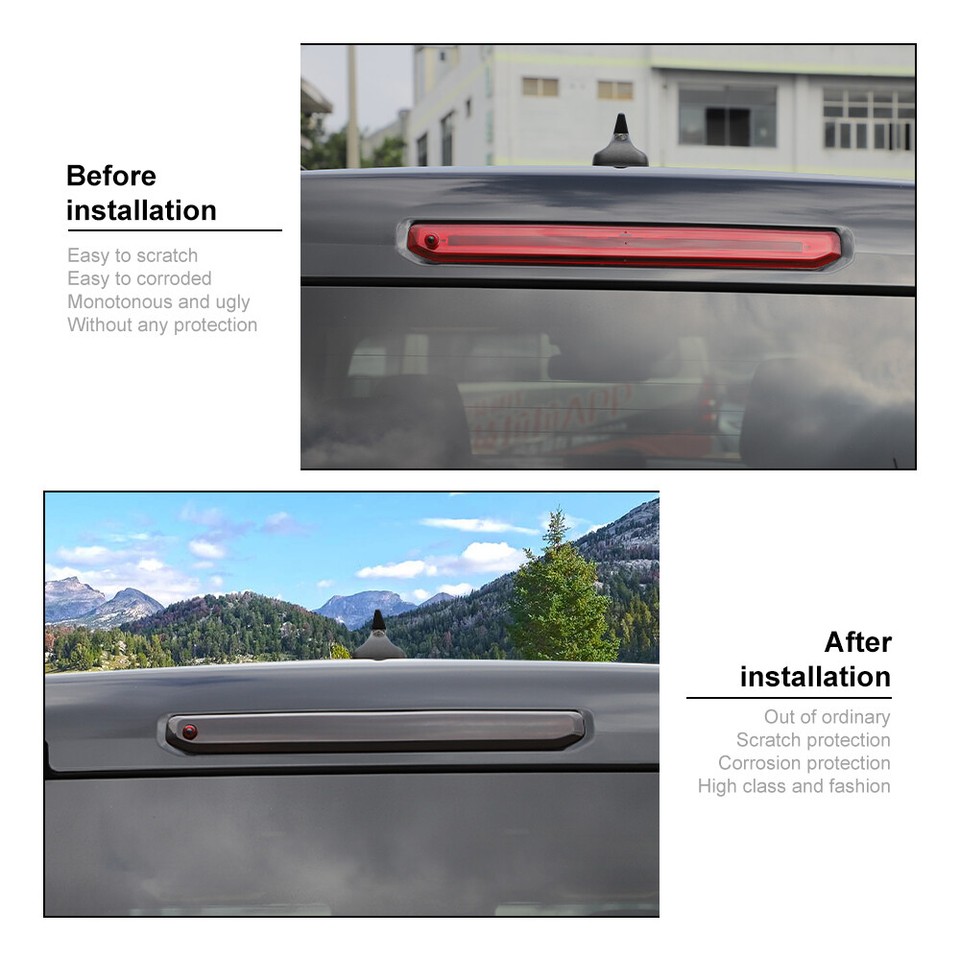 3rd Third High Brake Light Lamp Trim Cover For Ford Bronco Sport 21 ...