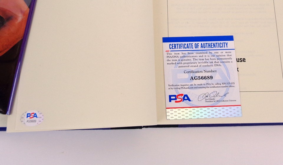 Kareem Abdul Jabbar Signed Autograph Kareem Hardcover Book PSA/DNA COA ...