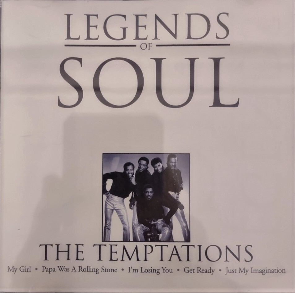 The Temptations CD Pop Vocals Legends of Soul '50s 18 Song Compiled Album | eBay
