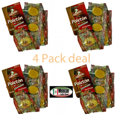 4x10 Coronado Paleton de Cajeta (Caramel pop with goat milk) 4.9oz each ...