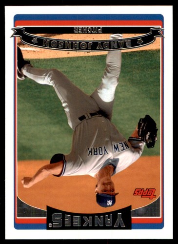 2006 TOPPS RANDY JOHNSON NEW YORK YANKEES #460 | eBay