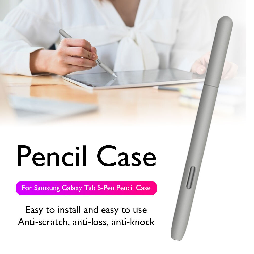 For Samsung Galaxy Tab S-Pen Cover Silicone Stylus Case (For S6 Lite ...
