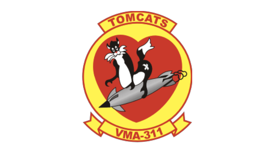 4" us marine corps vma-311 marine attack squadron bumper sticker decal ...