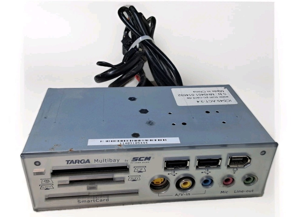TARGA MULTIBAY BY SCM MULTI-CARD READER (ICS49-ACT-3.4) | eBay