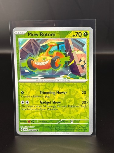 Mow Rotom - 009/182 - Reverse Holo - Destined Rivals - NM/M - Pokemon ...