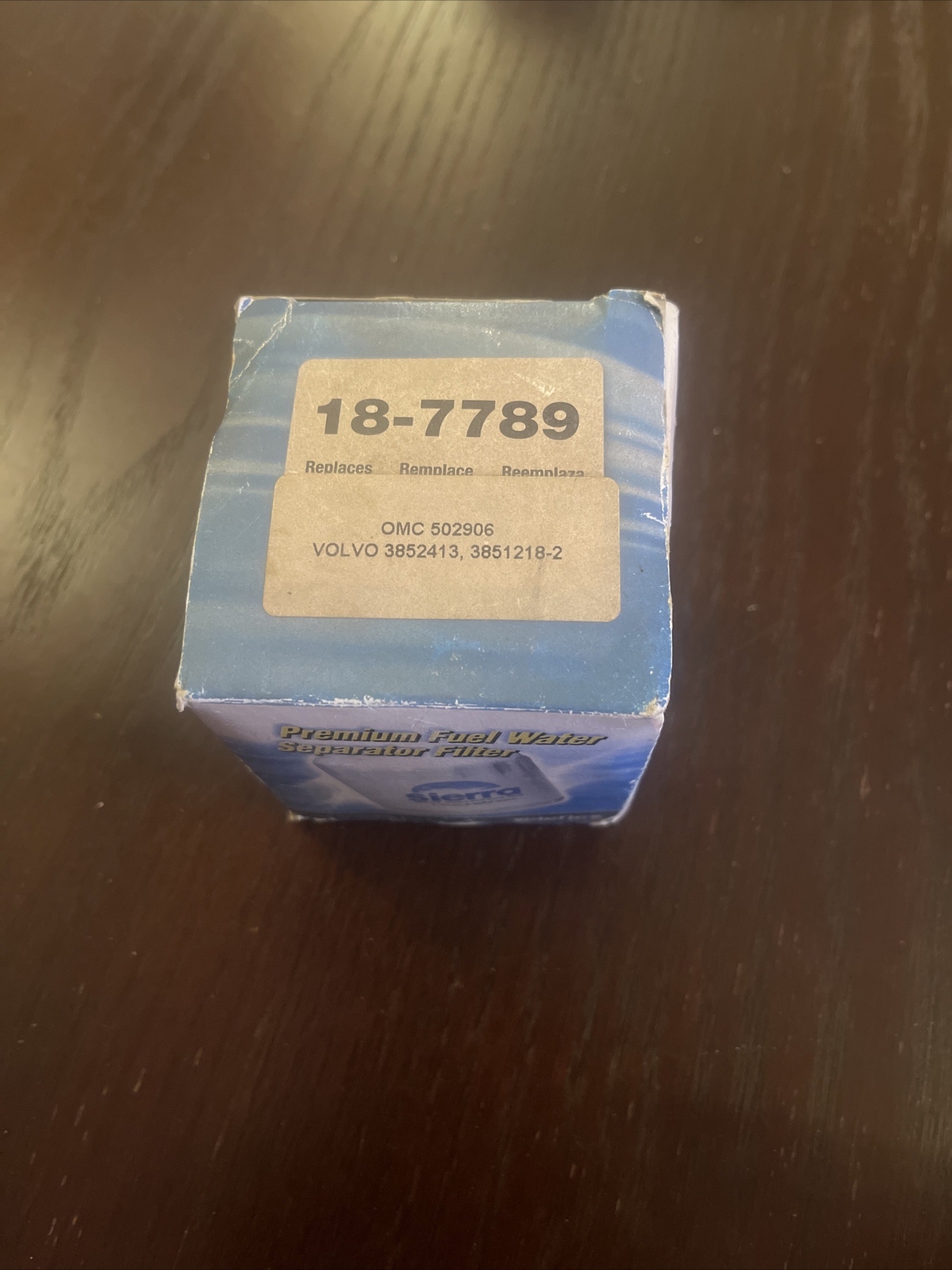 SIERRA 18-7789 - Cross reference fuel filters