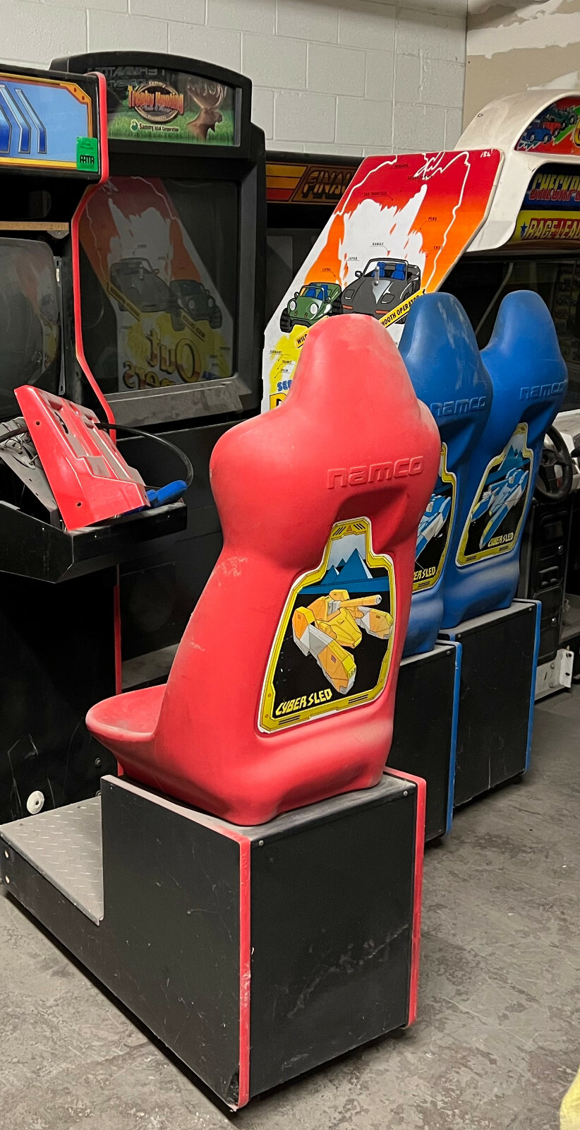 CYBER SLED ARCADE MACHINE by NAMCO (Excellent Condition) *RARE* | eBay