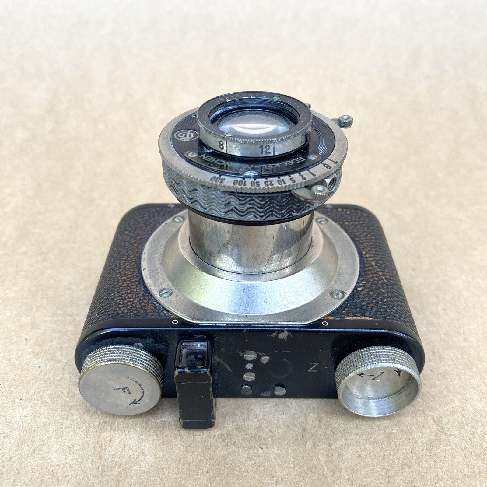 Deckel Antique Subminiature Film Camera W/ Collapsible Radionar 5cm 1:2 ...