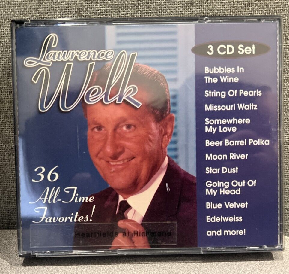 Lawrence Welk: 36 All Time Favorites- 3 CD Set | eBay