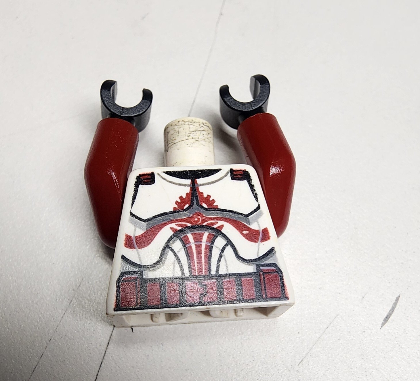 Lego Star Wars Misprint NO CRACKS Commander Fox Phase 1 Minifigure ...