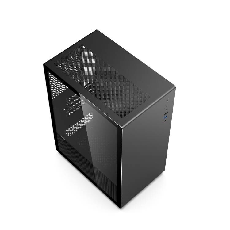 iONZ KZ-32V KZ-35V - PC Gaming Office Case - Mini Tower M-ATX, USB 3.0 ...