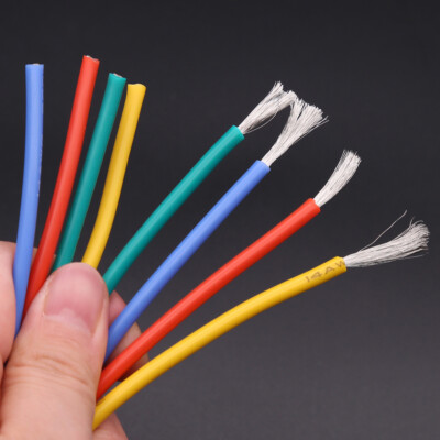 Silicone Cable Flexible Wire 28/13/12/14/16/18/20/22/24/26/30 AWG ...