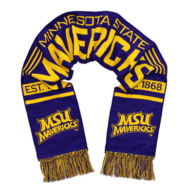 Minnesota State Mankato Scarf - MSU Mavericks Classic Woven | eBay
