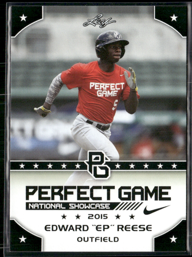 Edward EP Reese 2015 Leaf Perfect Game #226 | eBay