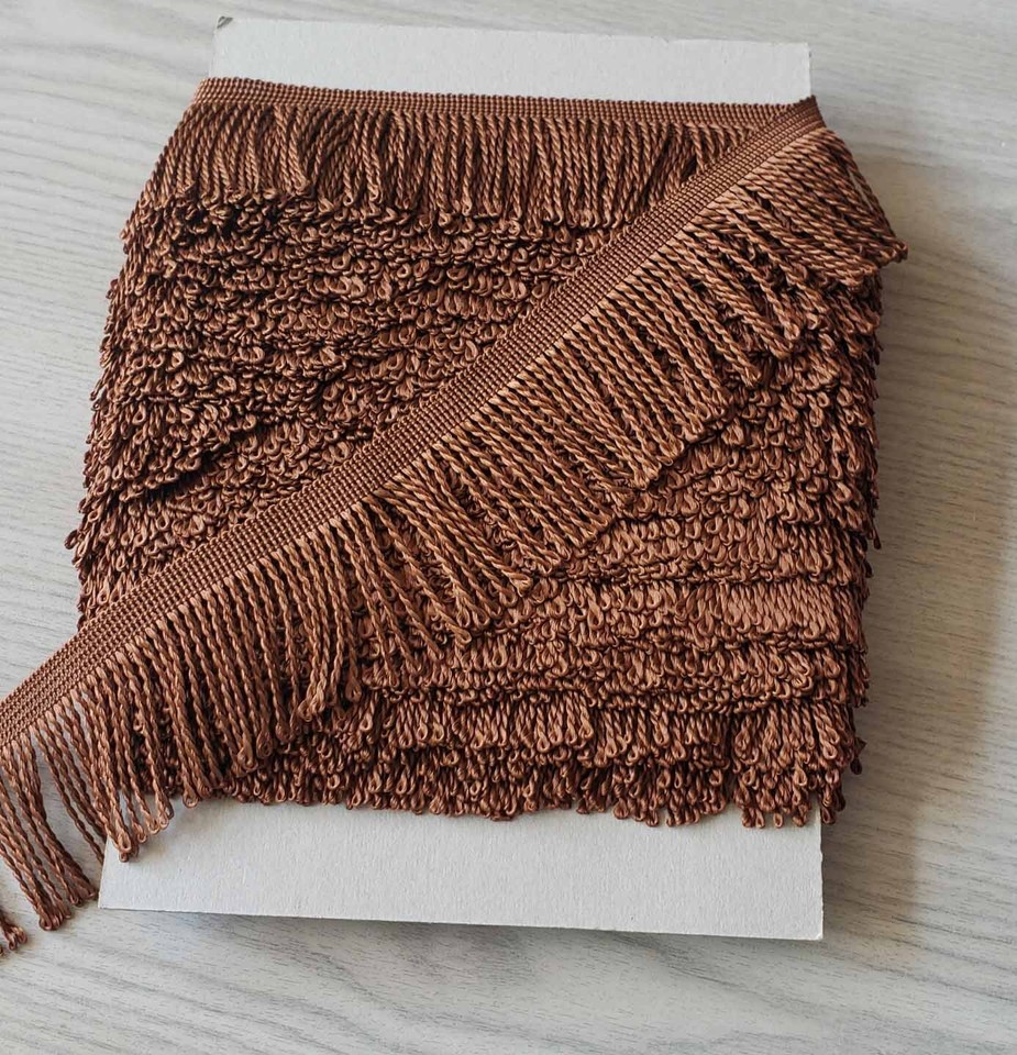 Fringe Tassel Looped Trim Bullion Fringing DRESS FRINGING 60 mm Tassels ...