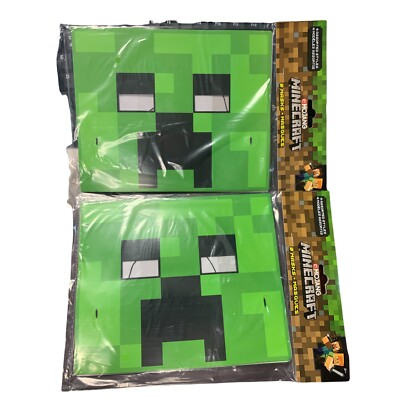 MINECRAFT Masks (8 pcs) X2 Party Supplies | eBay