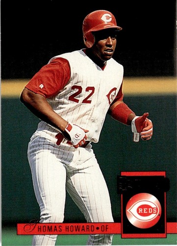 1994 Donruss Baseball Card Thomas Howard Cincinnati Reds #164 | eBay