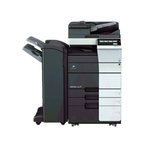 Konica Minolta Bizhub C458 Copier Printer Scanner Upgraded 3 Drawer ...