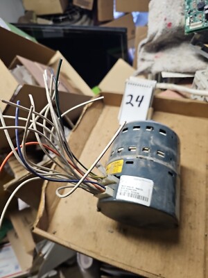 D341314P21 5SME39HL0252 MOTO9249 Trane furnace OEM HP 1/2 blower motor ...