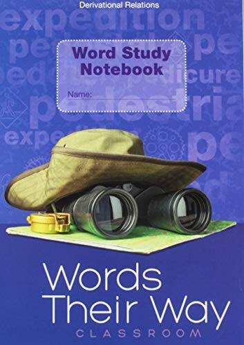 WORDS THEIR WAY CLASSROOM 2019 DERIVATIONAL RELATIONS - Paperback ...