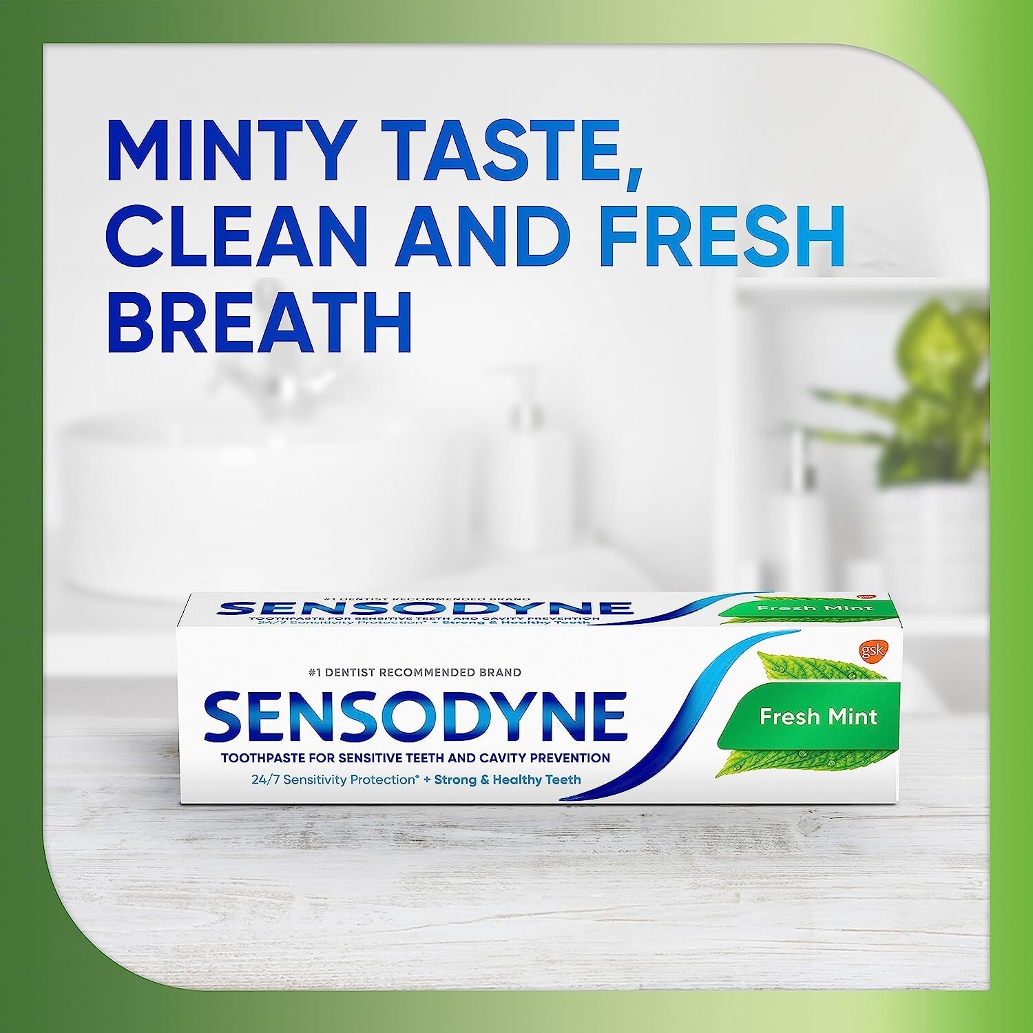 Sensitivity Toothpaste Anti Cavity Whitening Sensodyne Fresh Mint 75g ...