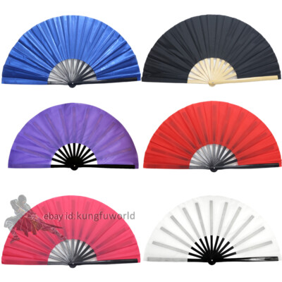 High Quality Tai chi Fan Martial arts Wushu Training Weapons Kung fu ...