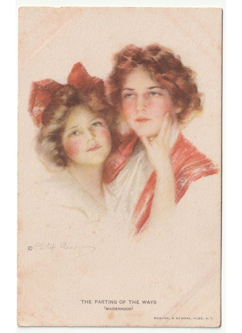 1914 Philip Boileau - The Parting Of The Ways - Tarjeta Postal Mamá ...